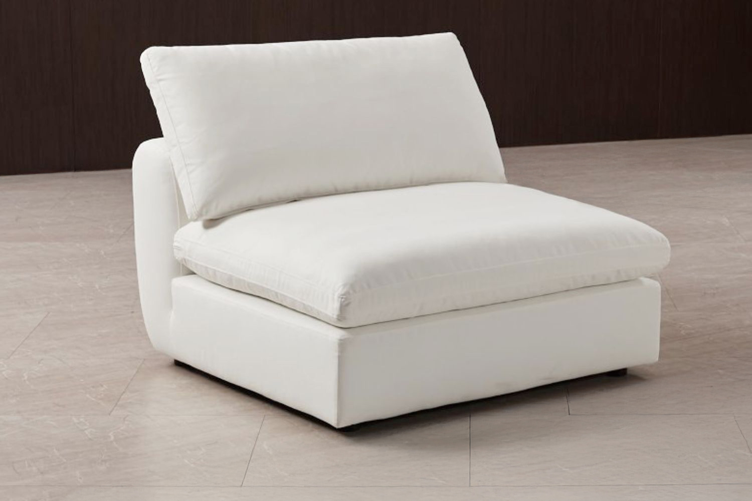 FAIRBANKS Goose Feather Filled Modular Sofa - 5PC Big Corner Set